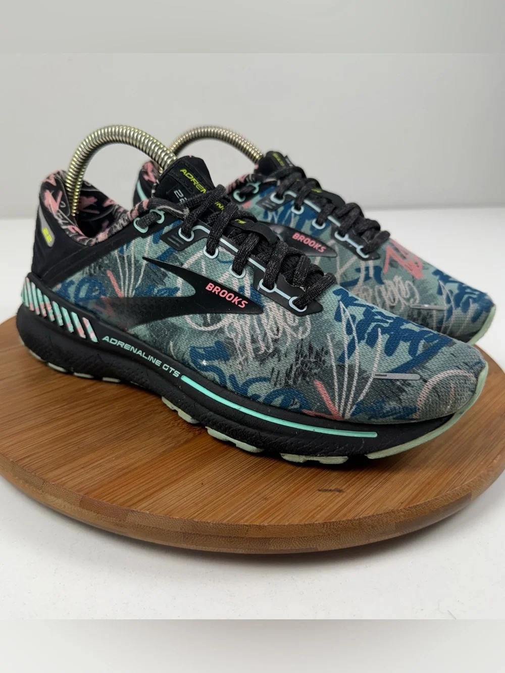 Brooks | Shoes | Brooks Womens Adrenaline Gts 22 Floralpattern Running ...